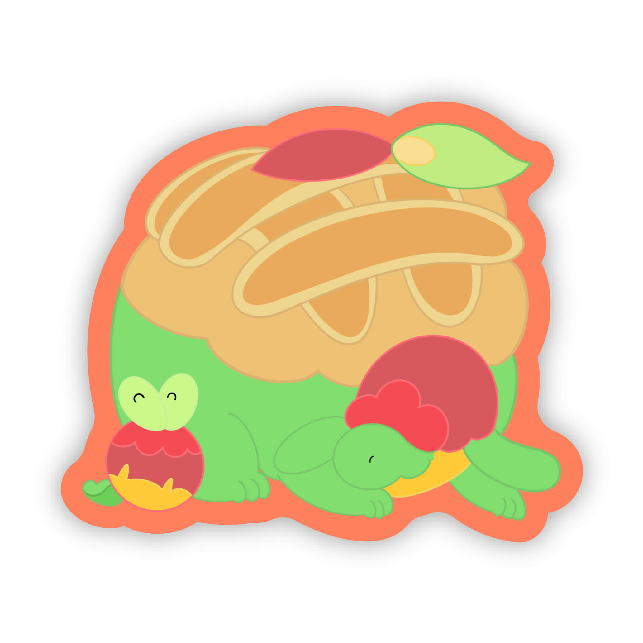 Appletun Sticker