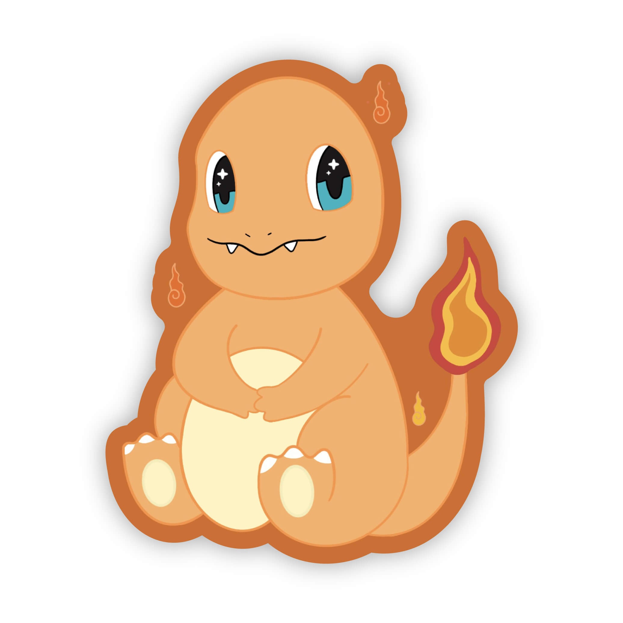Charmander Sticker | CeruleanSeaCreations. Pokémon stickers, keychains ...