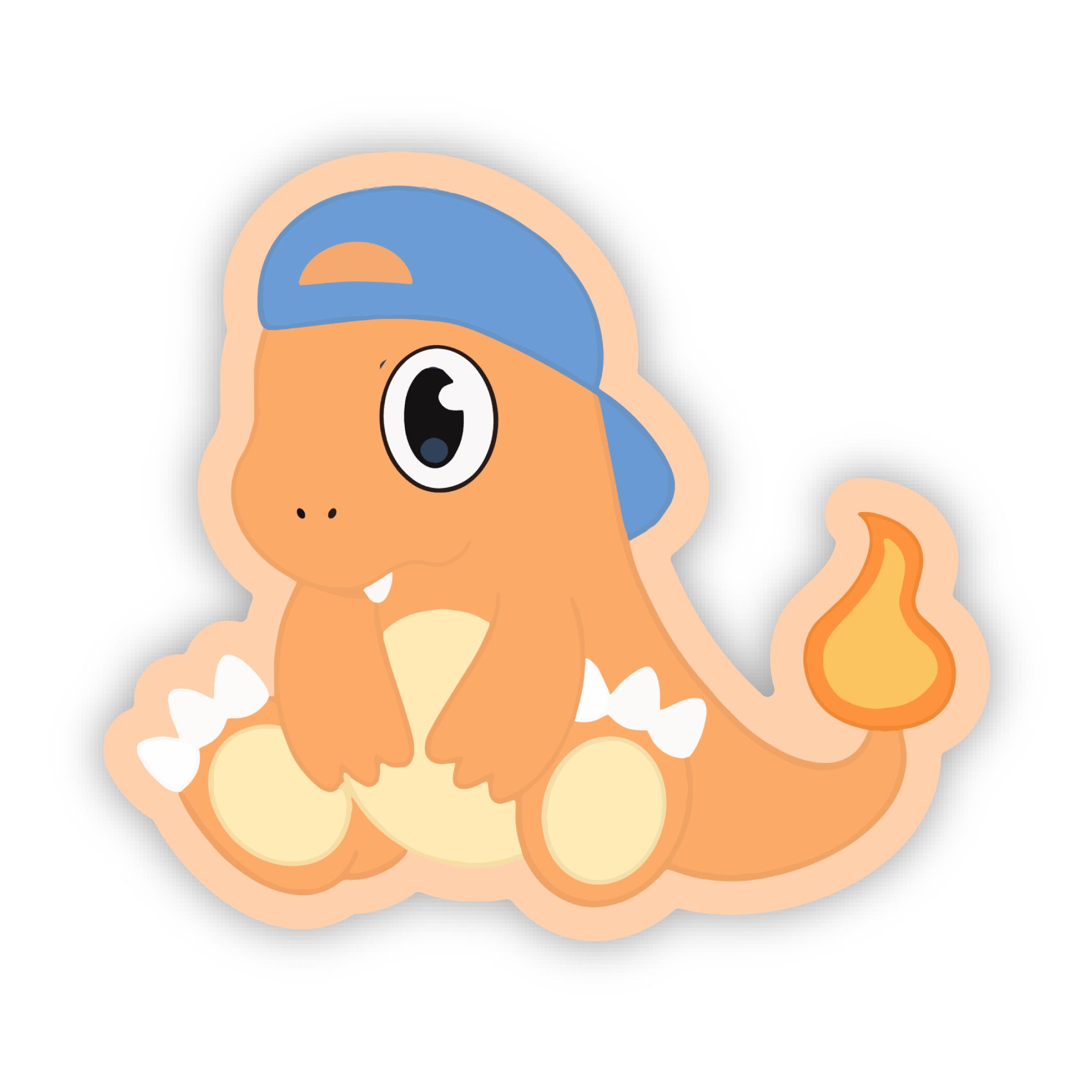 Pre ORDER: Charmander Sticker | CeruleanSeaCreations. Pokémon stickers ...