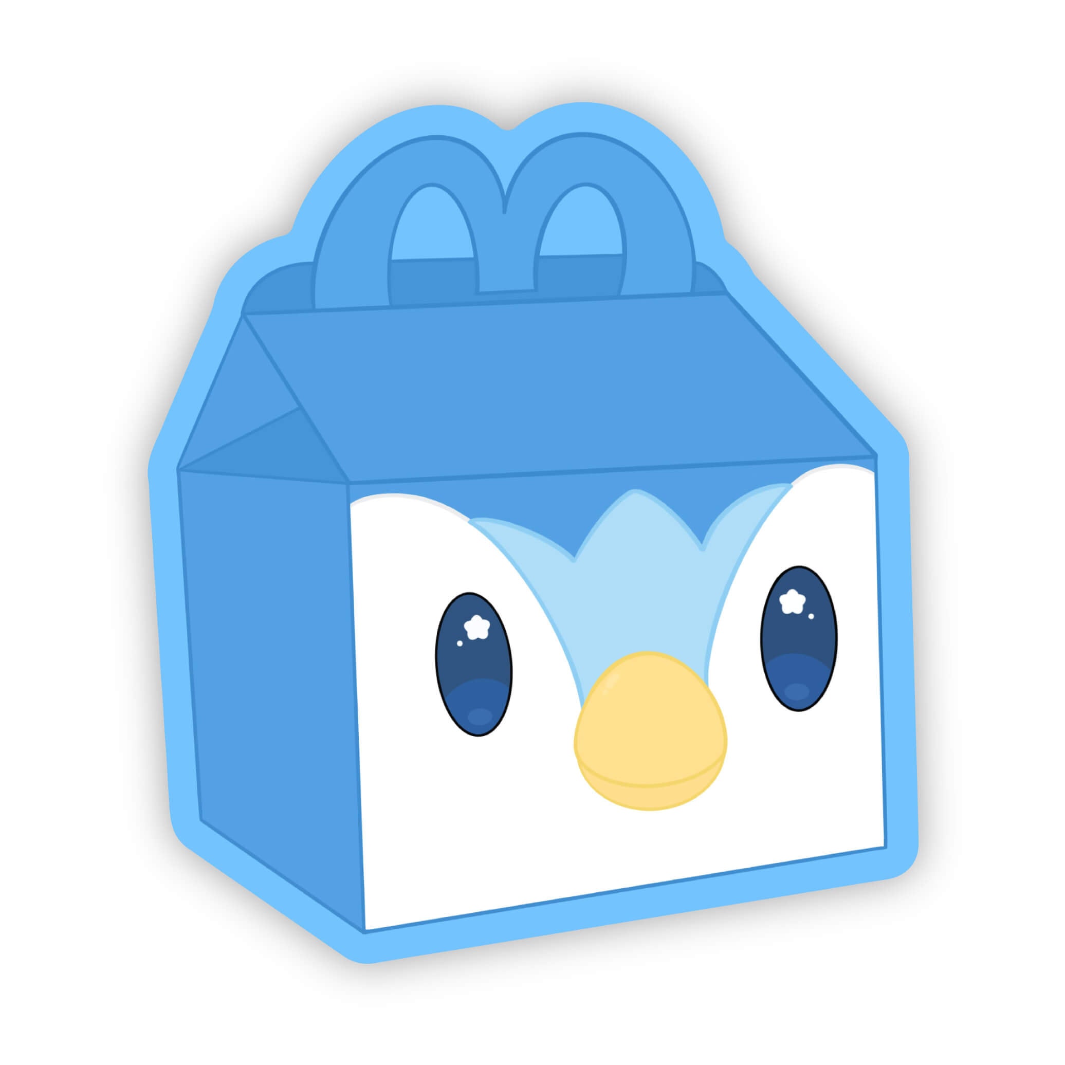 Piplup Happy Meal Sticker | CeruleanSeaCreations. Pokémon stickers ...